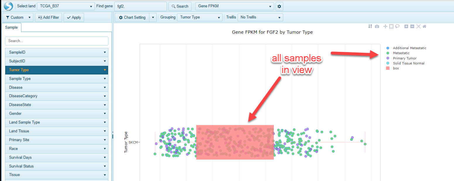 Filtering - omicsoft doc